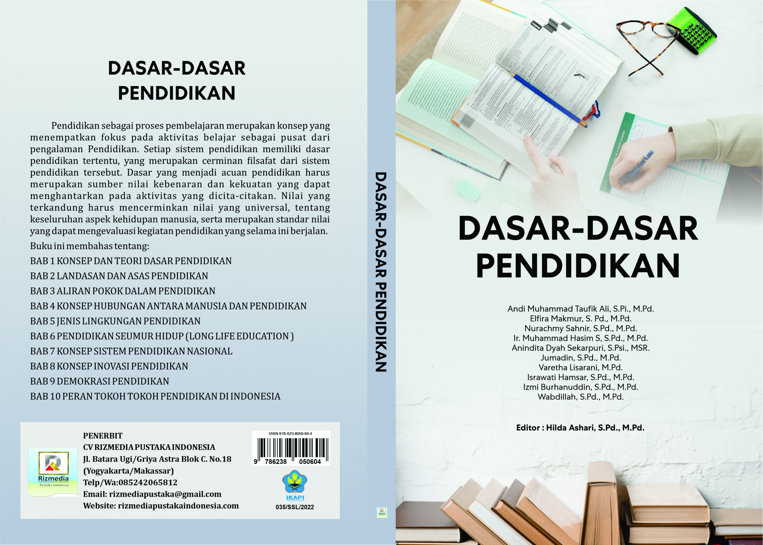 DASAR DASAR PENDIDIKAN | Rizmedia Pustaka Indonesia